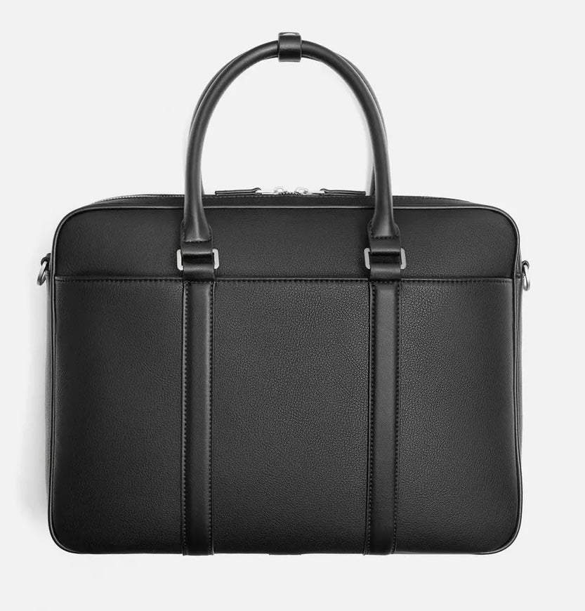 Zara Monochrome Briefcase – Adams Accessories